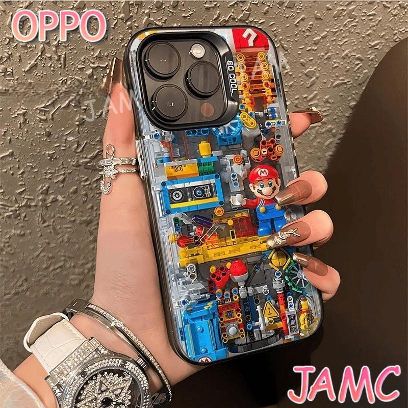 กรณีOPPOสำหรับ บล็อกตัวต่อ Reno 10Pro A12 A74A95A94F19 A15 ...