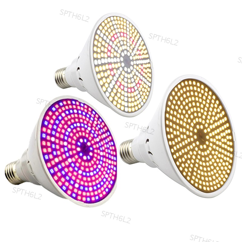Full Spectrum 290 LED โคมไฟพืชในร่ม Flower Grow หลอดไฟ E27 vug grow เต็นท์สีแดงสีฟ้า Hydro ...