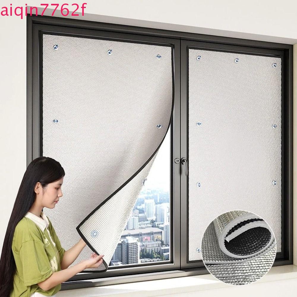 แผ่นบังแดด AIQINF อลูมิเนียมฟอยล์ ขนาดหลากหลาย สะท้อนแสง UV ลดความร้อน ใช้งานได้ทั้งระเบียงและ ...