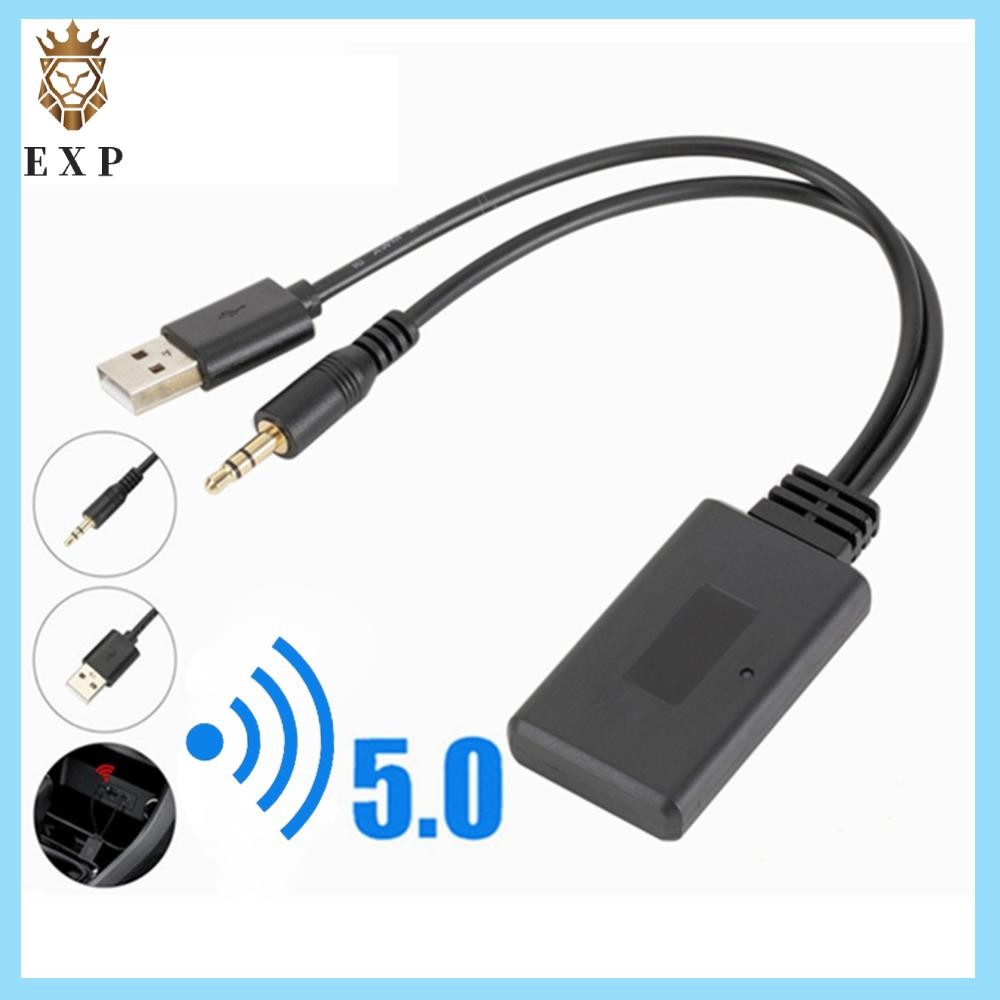 [explosion1.th] อะแดปเตอร์สายเคเบิลวิทยุที่รองรับบลูทูธไร้สายสากลเครื่องรับสัญญาณเสียงอุปกรณ์ ...
