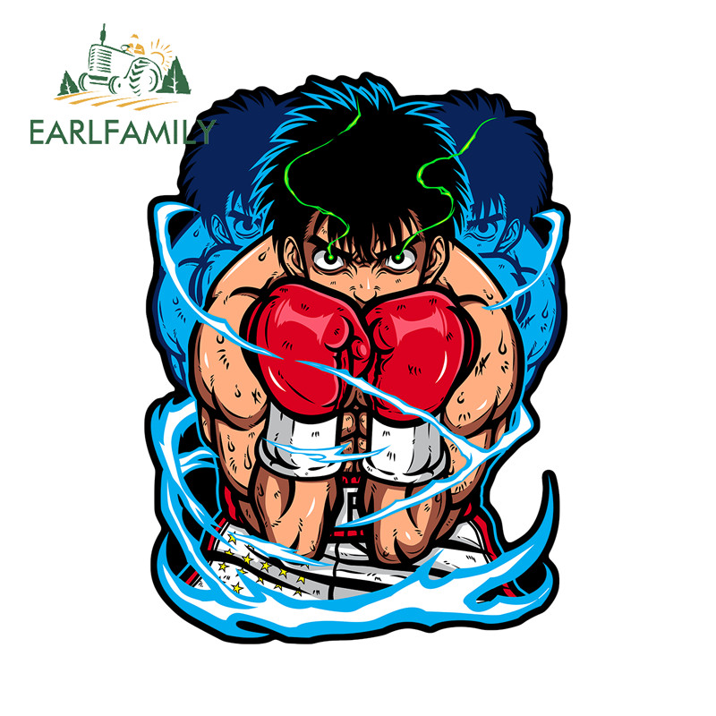 EARLFAMILY Mugen Hajime No Ippo สติกเกอร์รถบุคลิกภาพรถจักรยานยนต์ ...