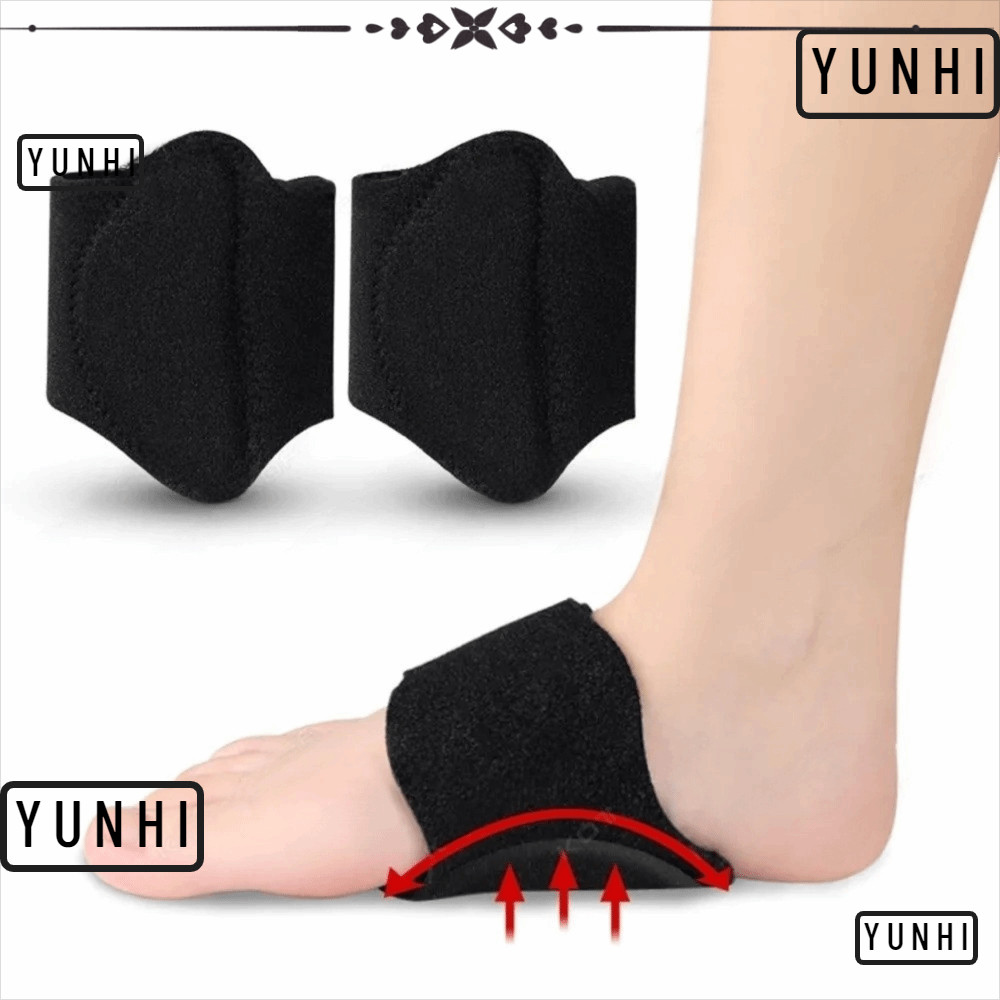 YUNHI 1 คู่ Compression Arch Support Brace, การแก้ไขเท้าแบนดูดซับ Shock ...