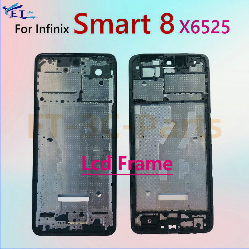 ที่อยู่อาศัยโทรศัพท์สําหรับ Infinix Smart 8 x6525 Bezel กรอบ LCD ...