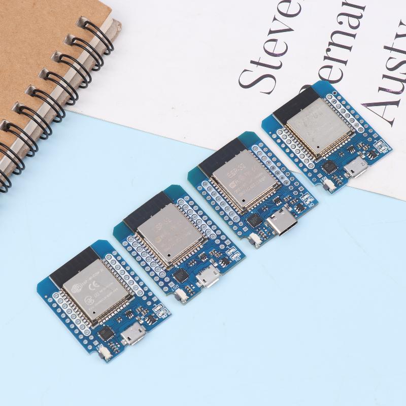 DOULLADY ESP32 โมดูลคณะกรรมการพัฒนา D1 MINI ESP32 WiFi + ESP-32 CH9102 ...