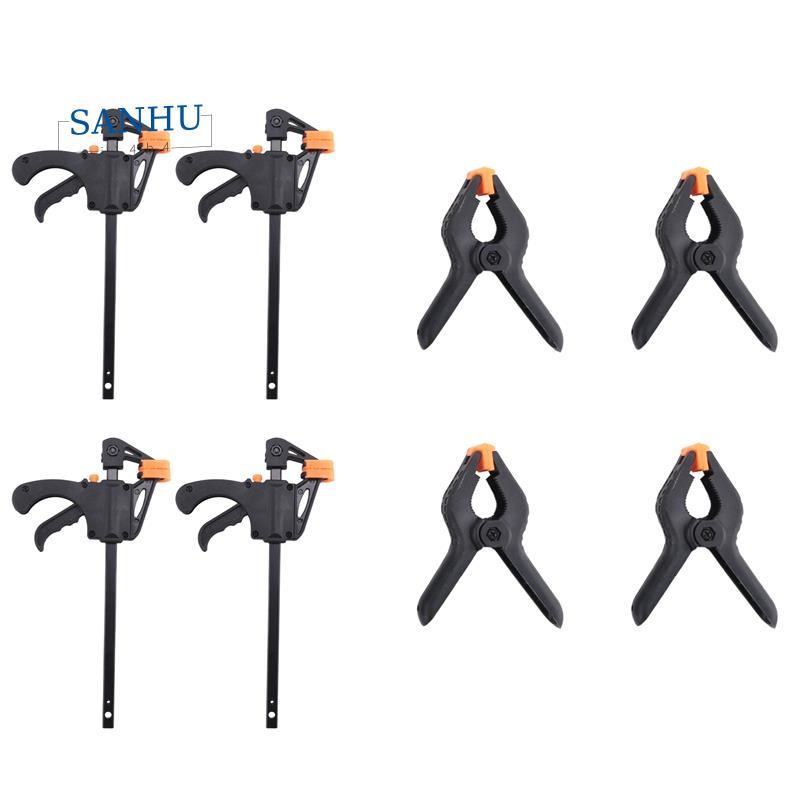 8 ชิ้น F-Clamps Clamp Kit, Quick Release Screw Clamps Clamps Clamps Set ...