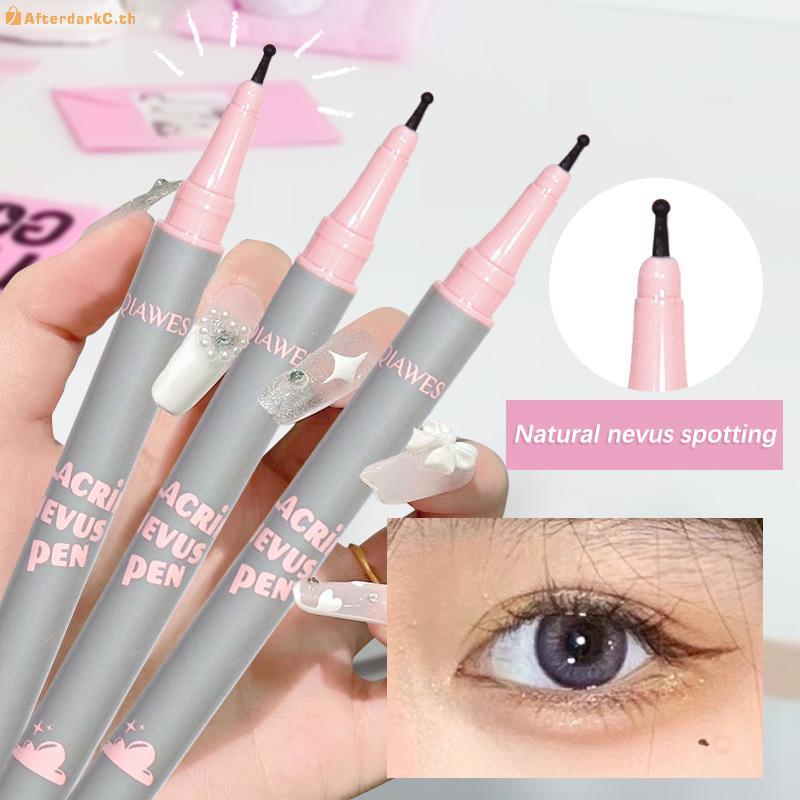 AT Long-Lasting Face ปลอม Tear Mole ปากกาธรรมชาติเหมือนจริง Freckle ...