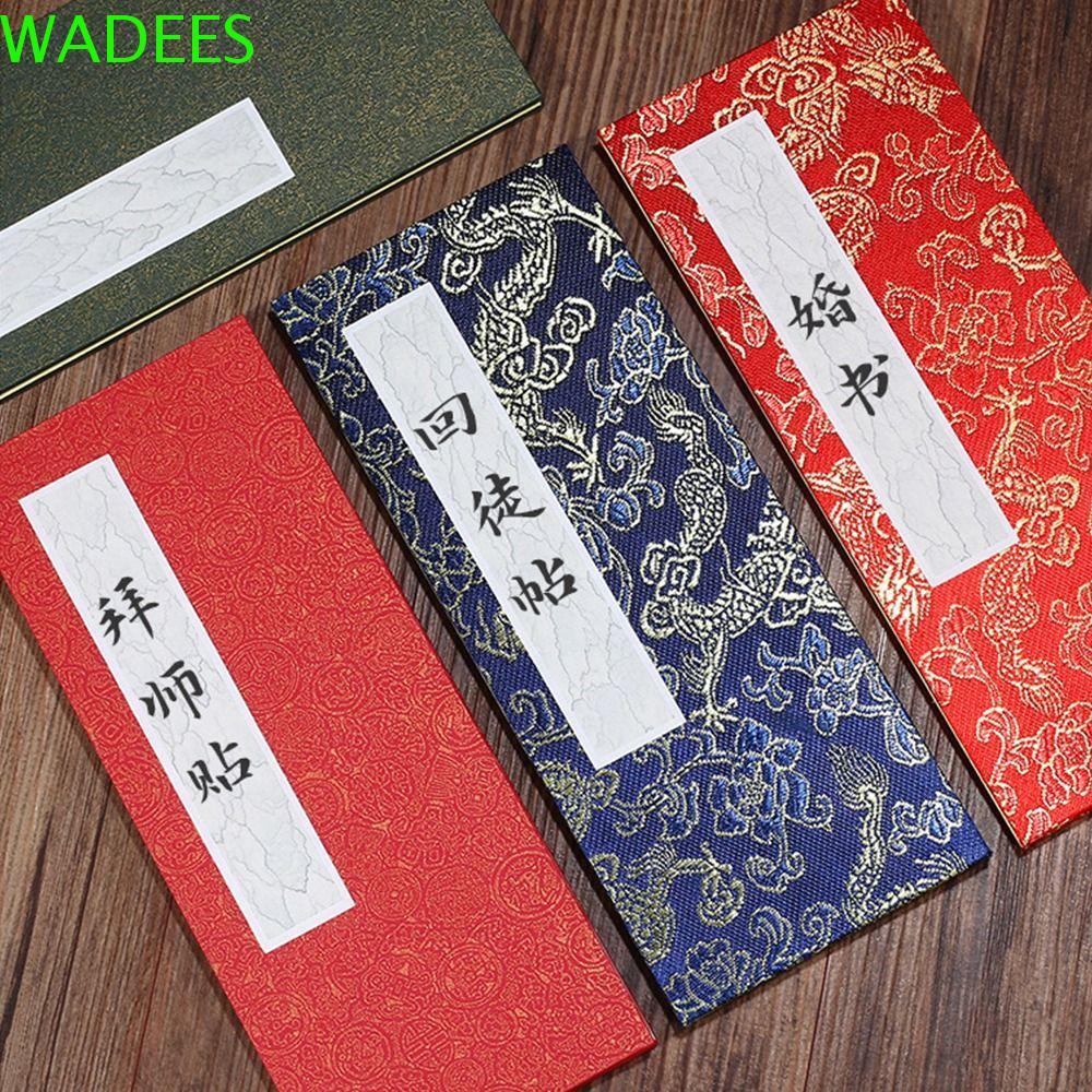WADEES สมุดบันทึก Imperial Edict, ไดอารี่ Notepad วรรณกรรม Retro พับ ...