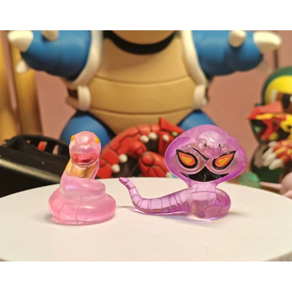 ขายร้อน Fast Shipping Pokémon Transparent Abo Snake, Abo Monster mc Set ...