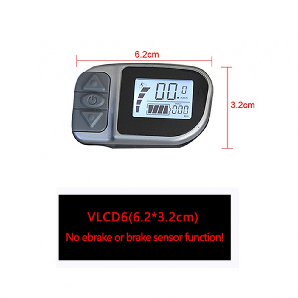 VLCD6 จอLCD 6Pin สำหรับเชื่อมต่อบางเตอรี่และความเร็ว ใหม่! | Shopee ...