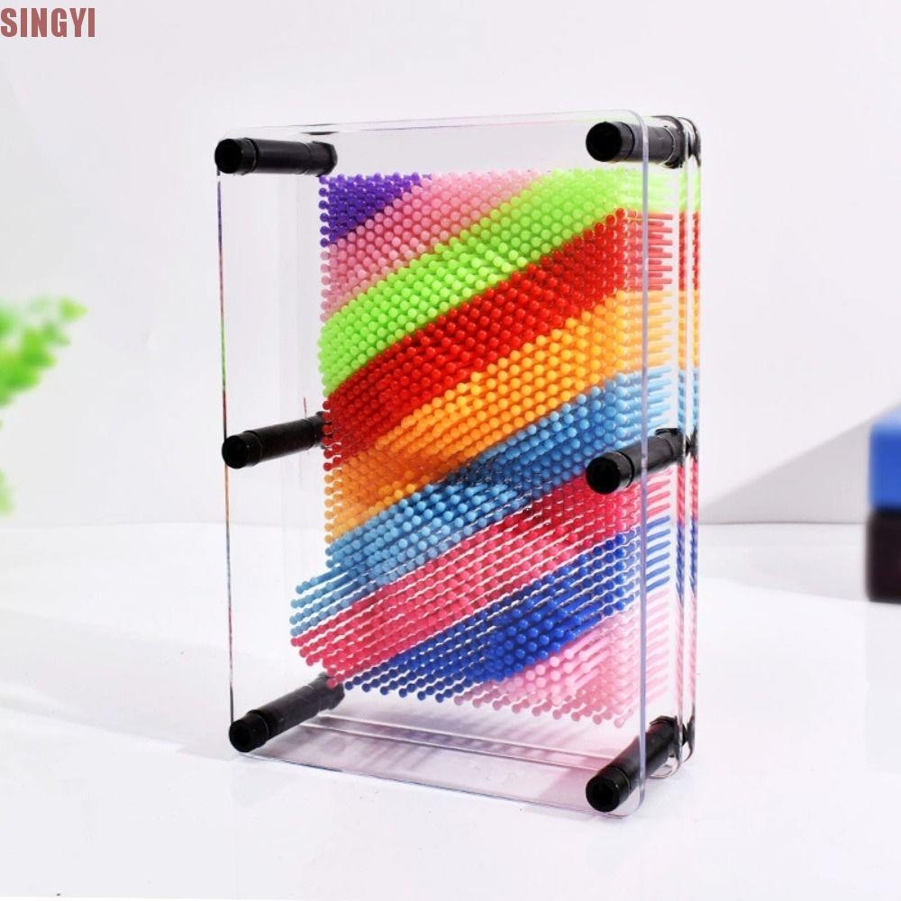 SINGYI รูปมือของเล่นเด็ก,พลาสติกปาล์ม Pinscreen เข็มบอร์ด,ตลก Prank ของ ...