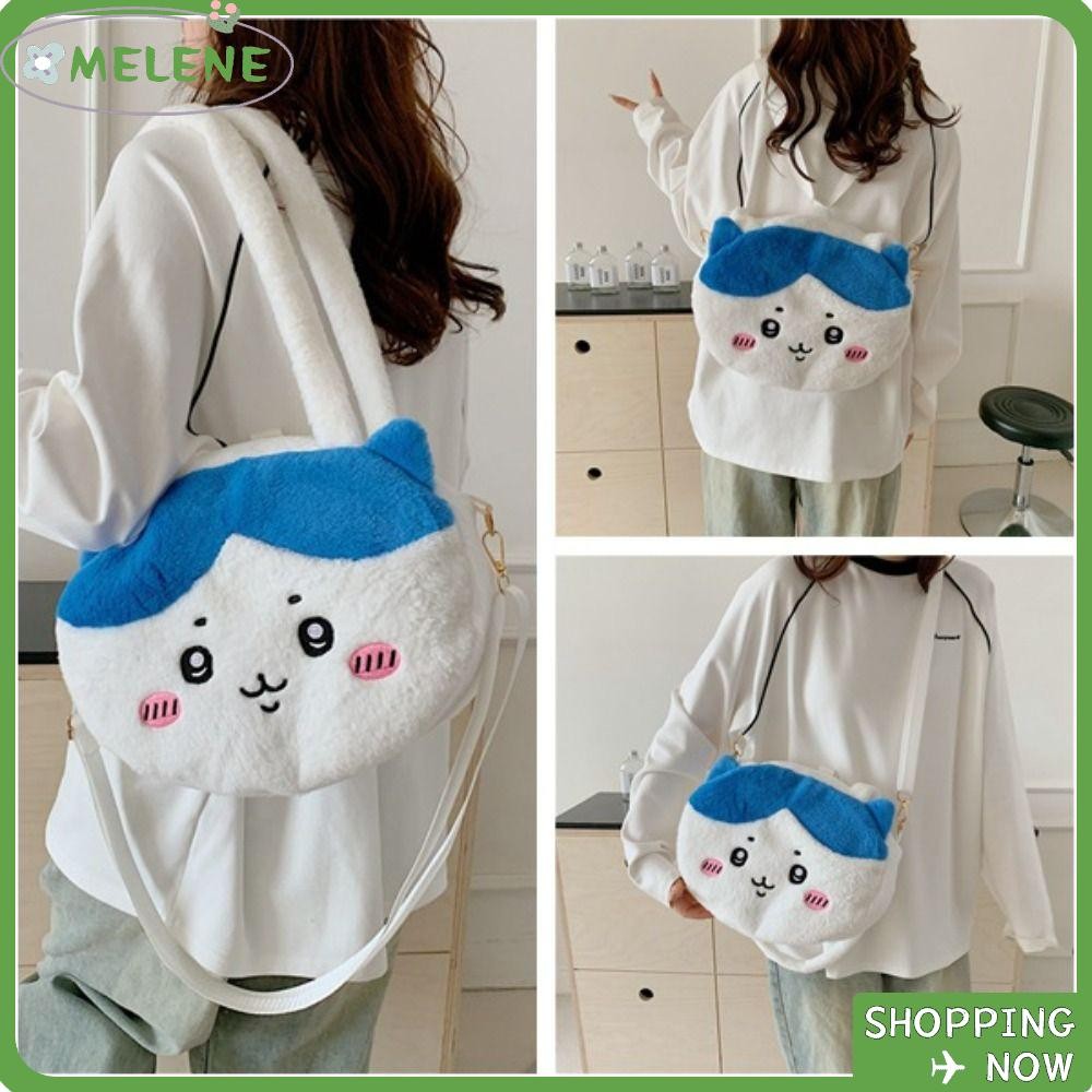 HOBBYIN Chikawa Crossbody Bag ดีไซน์อนิเมะ พกพาสะดวก ขนาดใหญ่ มีพื้นที่ ...