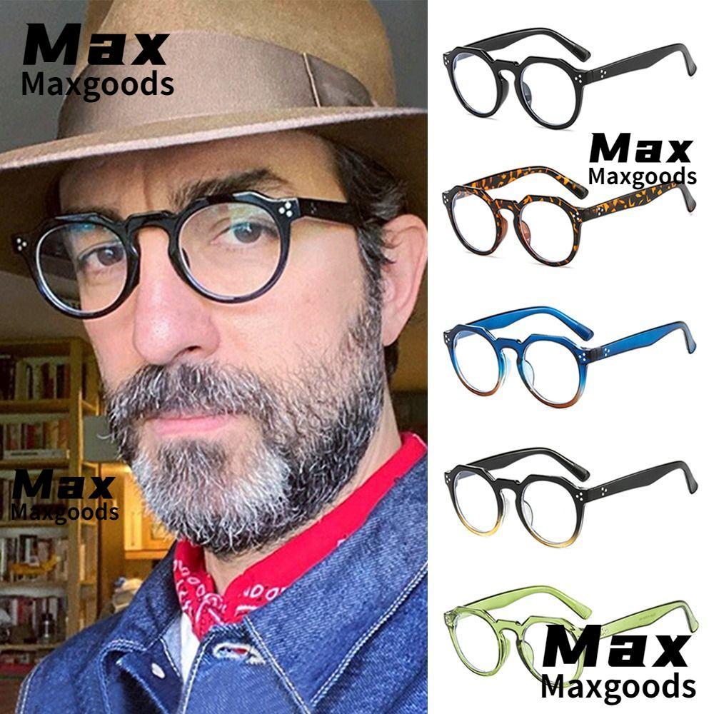 MAXG แว่นตาสแควร์ ultralight กันแสงฟ้า สำหรับผู้ชายและผู้หญิง ในสไตล์วินเทจ | Shopee Thailand