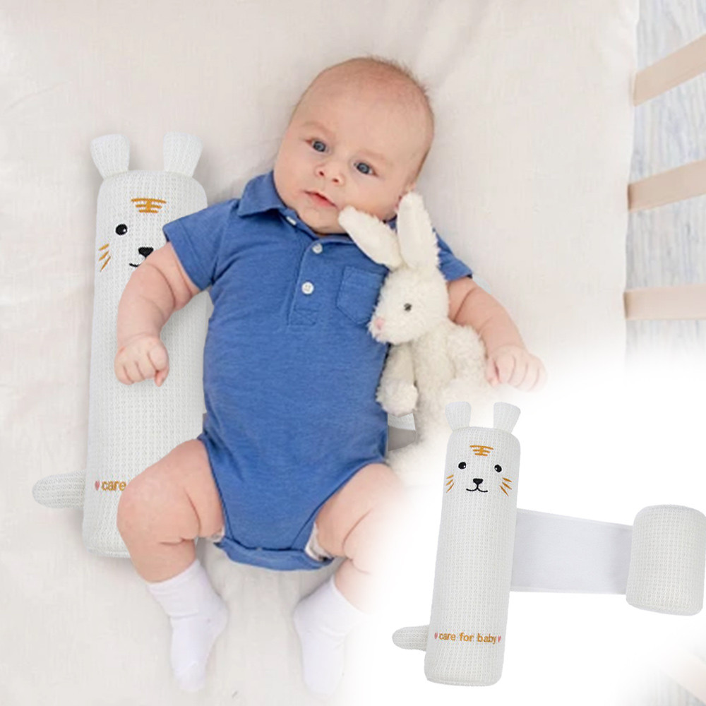 Baby Side Sleeper Assist Pillow White Cat - Anti rollover Fixed Pillow ...