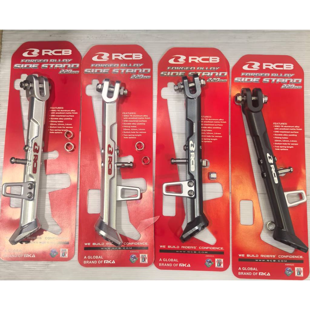 RCB Y15 LC135 Y16 220MM FORGEN ALLOY SIDE STAND 220mm Universal (ยาว ...