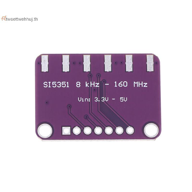 Tw Si5351 นาฬิกาเครื่องกําเนิดไฟฟ้า Breakout Board โมดูล DC 3V-5V ...