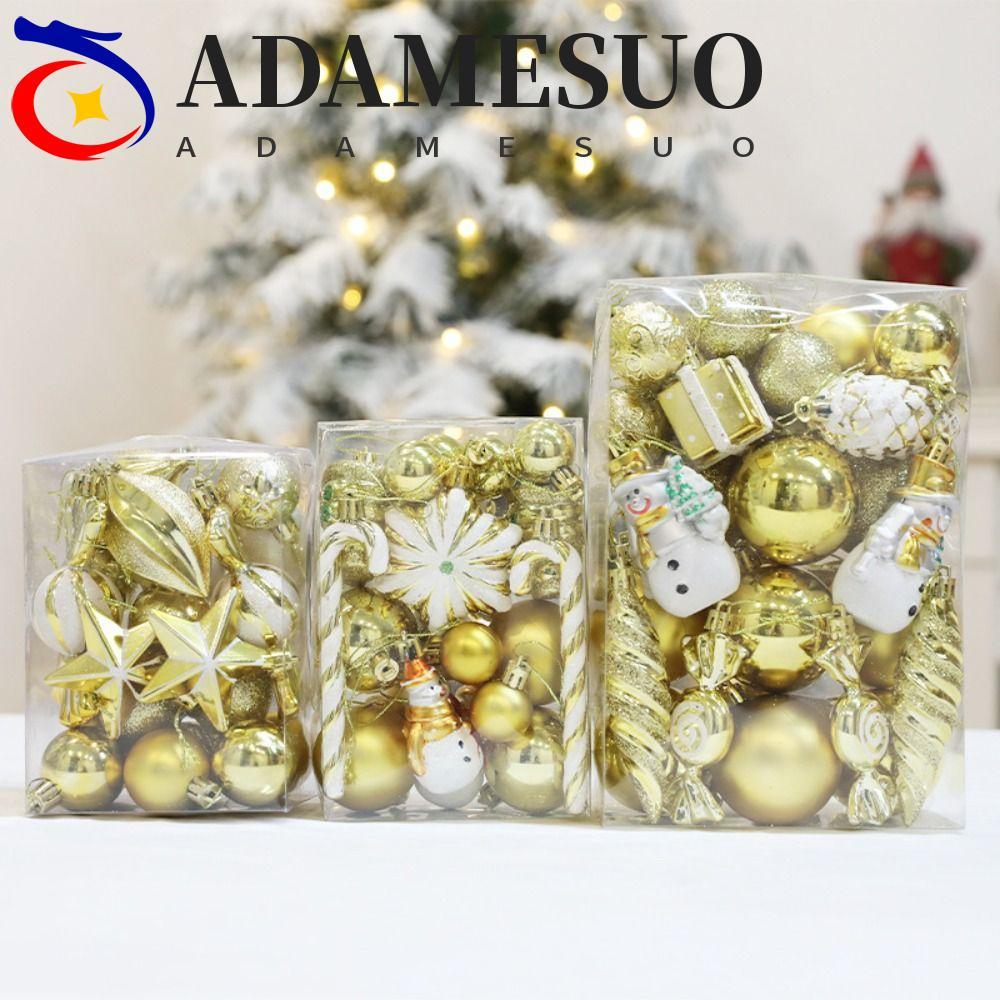 ADAMESUO 29/20 ชิ้นลูกต้นคริสต์มาส,พลาสติก Candy Cane Pine Cone จี้ต้นคริสต์มาส,แขวนจี้ Cane รูป ...