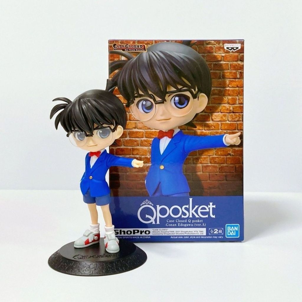 Bandai Detective Conan Kudo Shinichi Kaito Kidd Xiaolan รุ่น Q Jingpin ...