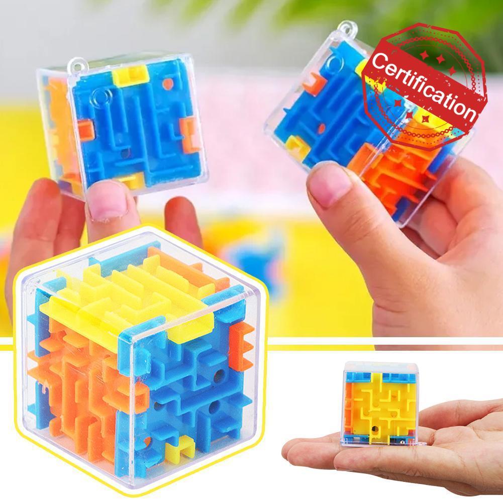 3d Cube Maze Ball Ball Ball Runner 4-6-12 ปีเด็กด้านสติปัญญาท้าทายของ ...