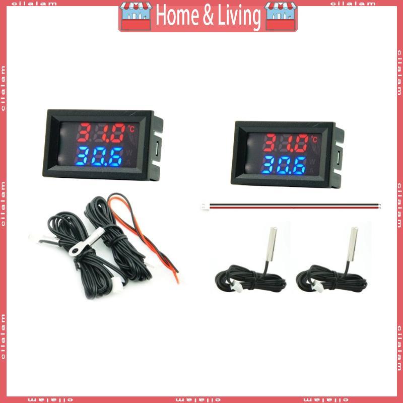 CI Dual Display LED เครื่องควบคุมอุณหภูมิแบบดิจิตอลเซ็นเซอร์อุณหภูมิ ...