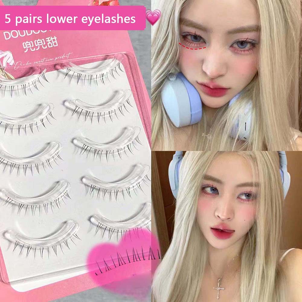Daily Makeup Manga Natural Under Eyelash Lash Extension 5 คู่ขนตาล่าง ...