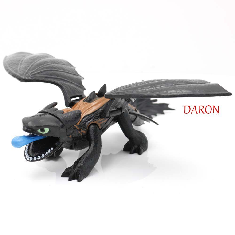 DARON Action Figure ของเล่นเด็กของขวัญ Light Fury Toothless คอลเลกชัน ...