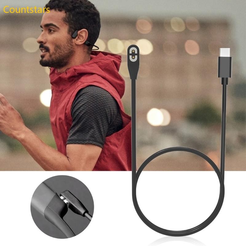 COU สายชาร์จแม่เหล็กสําหรับ AfterShokz Aeropex AS800 หูฟังปลอดภัยและ ...