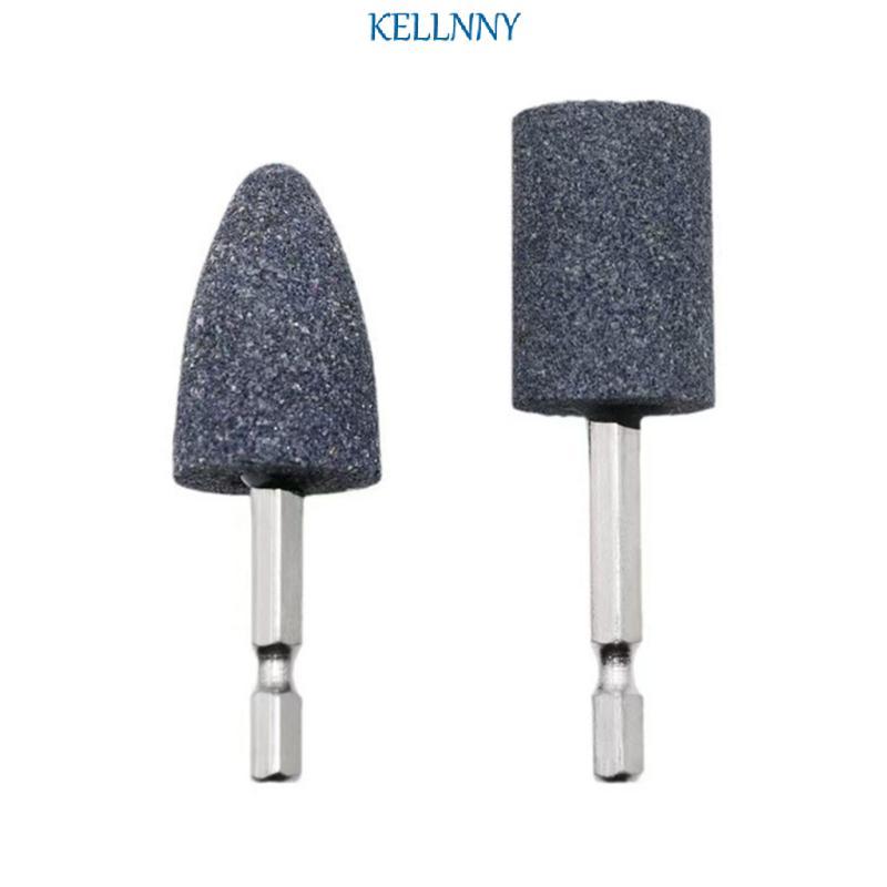 Kelln 2 ชิ้นโรตารี่บดหิน 1 4 นิ้วหกเหลี่ยม Shank เครื่องมืออุปกรณ์เสริม ...