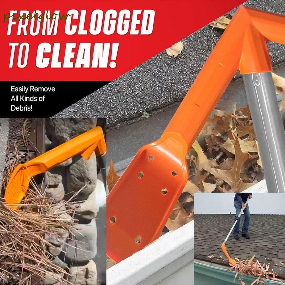 PIXELGLOW ท่อทําความสะอาดเครื่องมือ, ด้ามยาว Ergonomic Gutter ทําความ ...
