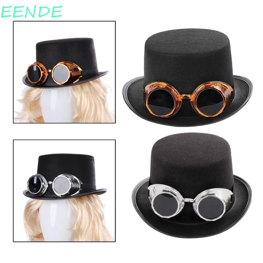EENDE หมวกสไตล์สเต็มพังค์ สำหรับผู้ชาย สีดำ ออกแบบสำหรับการจัดแสดงบน ...