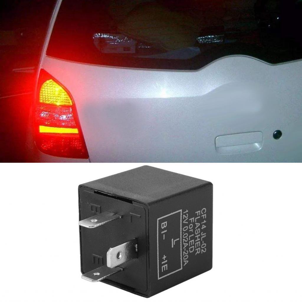 โมดูลควบคุมรีเลย์ปรับได้ติดตั้งง่ายทนต่อการขัดถู LED Flasher Relays 12V ...