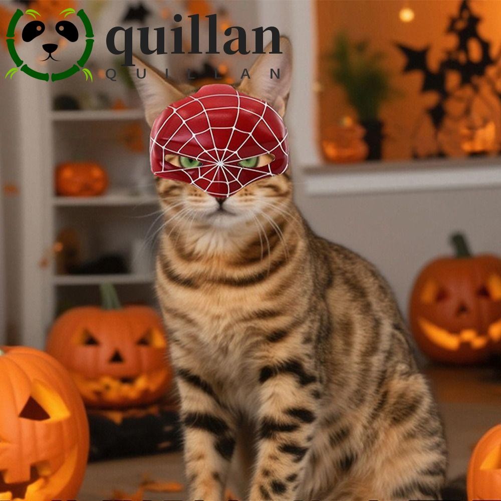 QUILLAN Spider Man Headgear Mask, สีดําตลก Marvel หน้ากากฮาโลวีน ...