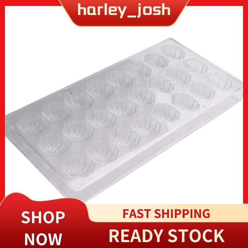 harley_josh Shell Shape Hard Chocolate Mold 3D Sea Shell Polyคาร์บอเนต ...