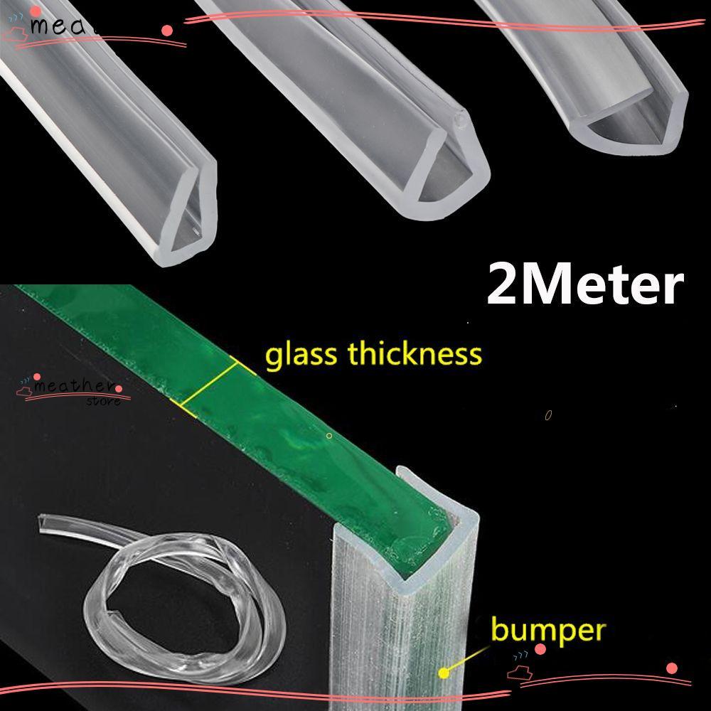 MEATHERSTORE 2 เมตร Edge Guard Strip Weatherstrip U-Shaped Multiple ...