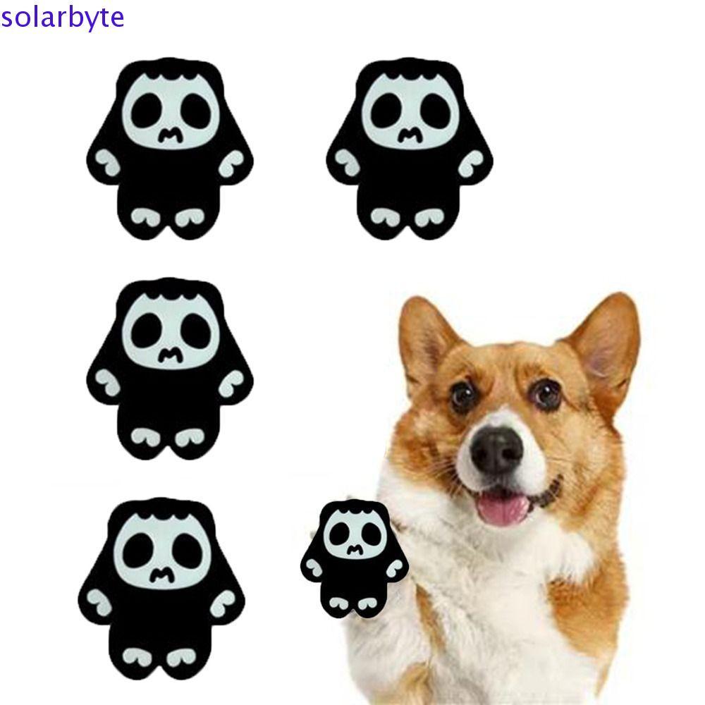 SOLARBYTE 8 ชิ้นแผ่นแปะเท้าสุนัข,Breathable Anti-scratch Dog Walking Claw Protector, Creative ...