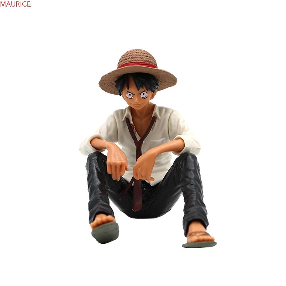 MAURICE Monkey D Luffy ของขวัญโซฟาสําหรับรถยนต์ PVC รูปของเล่น | Shopee ...