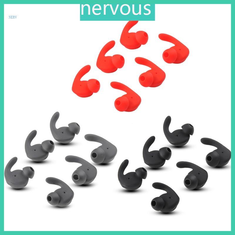 NERV 3 คู่ชุดซิลิโคนอ่อนนุ่มหูฟังชนิดใส่ในหู S สําหรับหูฟัง ML สําหรับ ...