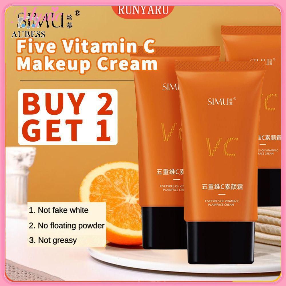 【COD】 (ซื้อ 2 แถม 1) SIMU VC Brightening Body Makeup Cream BB Cream ...
