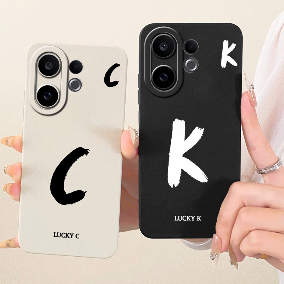 Lucky ตัวอักษรสําหรับ Vivo V60 5G V2511 / V60 Lite V2530 ปลอกซิลิโคน ...