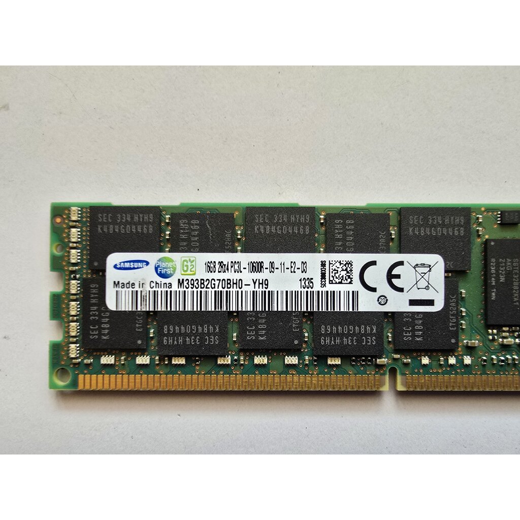 พร้อมส่ง แรม RAM ECC 16GB 2Rx4 DDR3-1333MHz PC3L-10600R สำหรับ SERVER ...