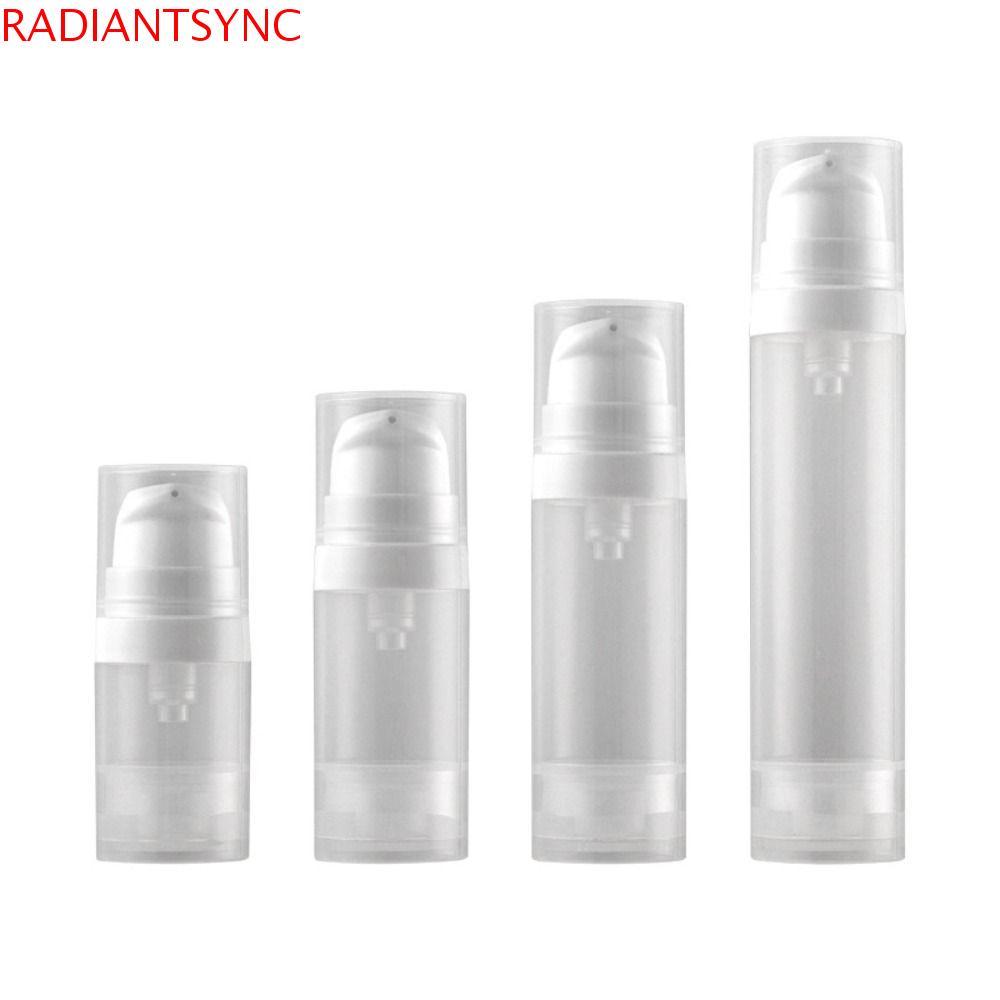 RADIANTSYNC ขวดปั๊มสูญญากาศ Travel โปร่งใส Mini ผู้หญิง Liquid Foundation ขวด Vial ครีม ...