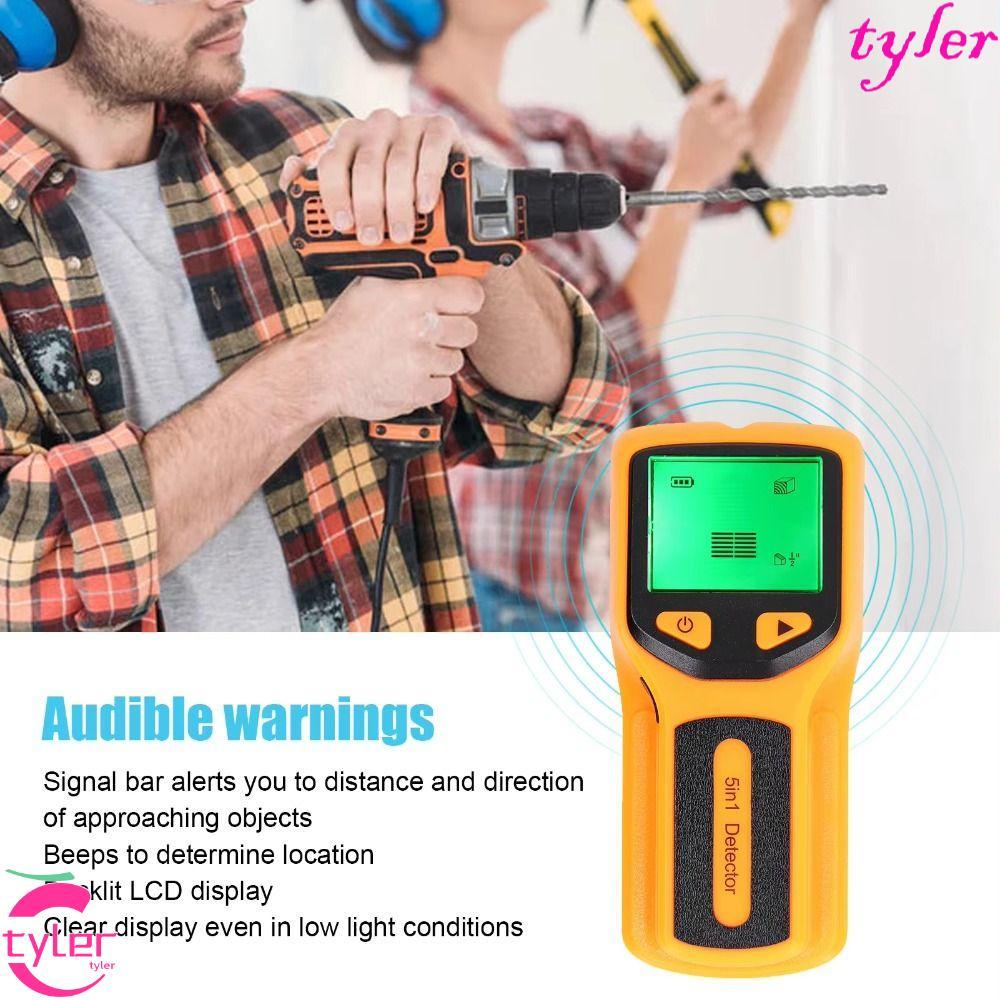 TYLER Studs Finder, การวัดโลหะจอแสดงผล LCD ไฟฟ้า Wall Scanner, ที่ ...