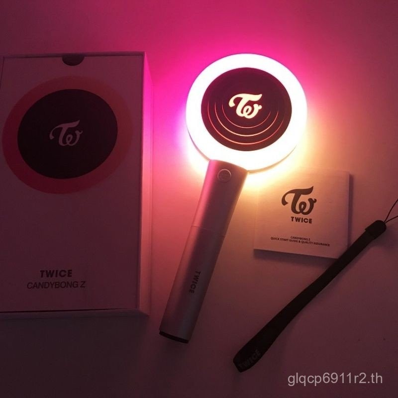 TWICE แท่งเรืองแสงรุ่นที่สอง CANDY BONGZ CANDY โคมไฟมือ CANDY Light ...