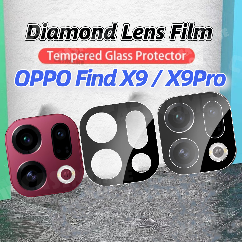 OPPO Find X9 X9Pro 2025 Full Coverage 3Dเลนส์กล้องสําหรับOPPOค้นหาX9 ...