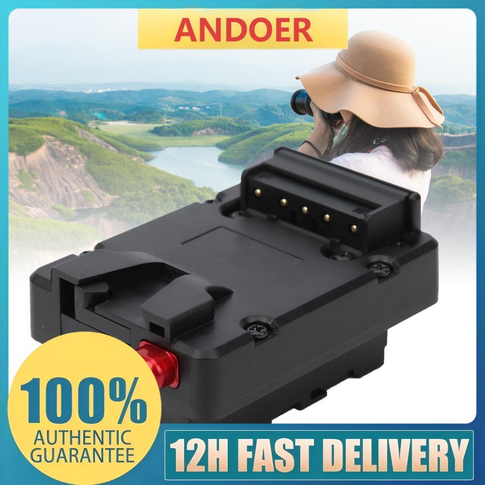 อะแดปเตอร์แบตเตอรี่ V Mount Dtap Plate Monitor เติมแสงสำหรับกล้อง NP F ...