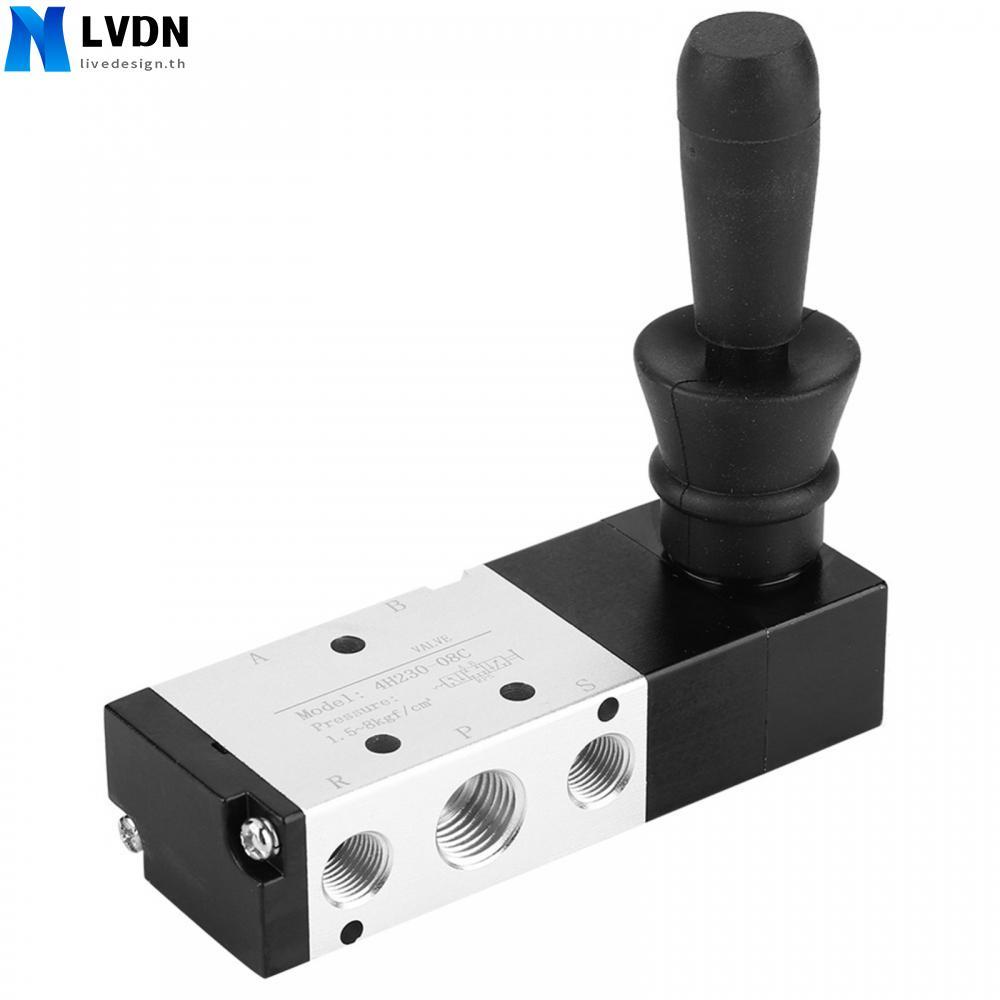 Pneumatic Valve 1 X 3 Position 5 Port Air Control Valve Hand Lever ...