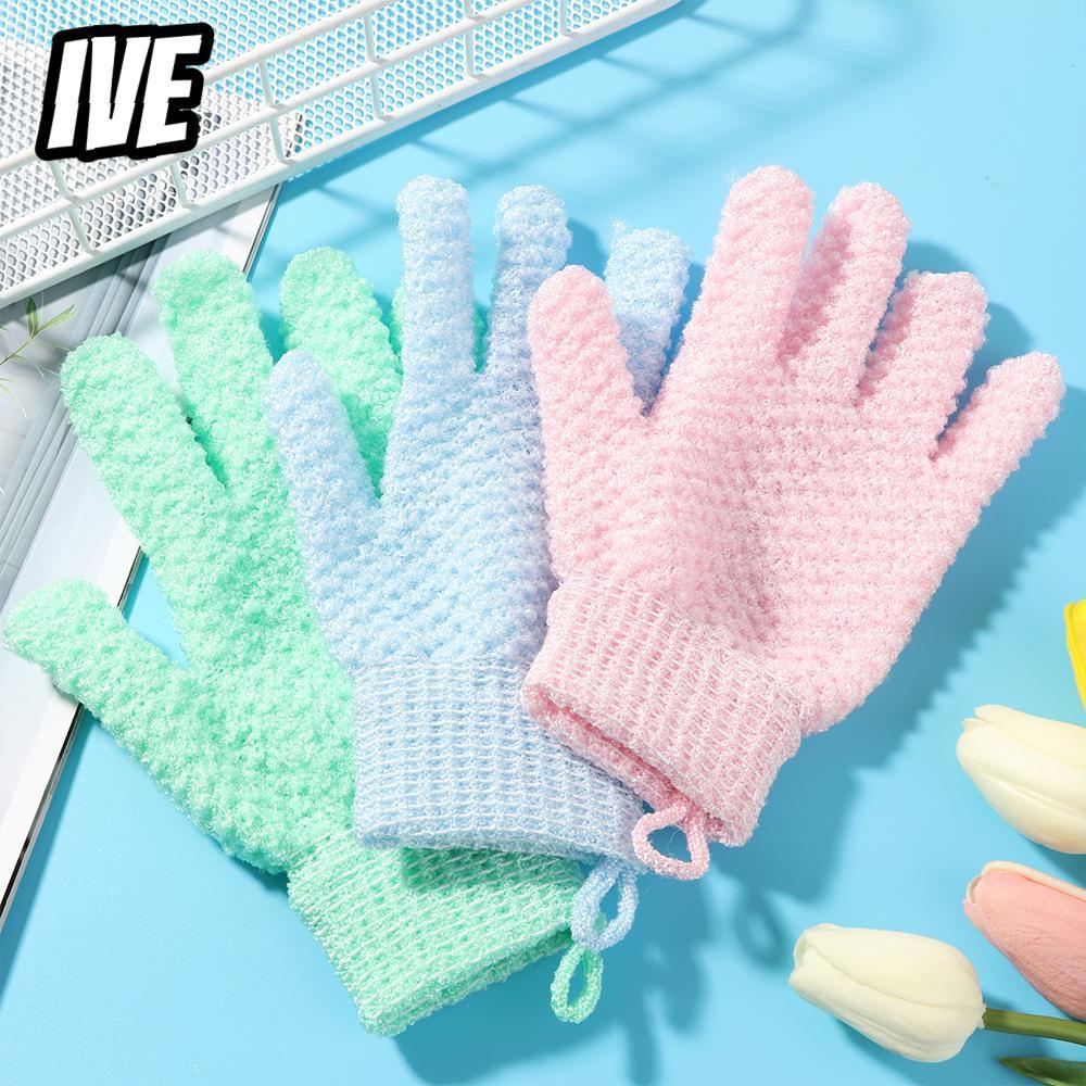 IIVEYOUNG ถุงมือขัดอาบน้ํานุ่มสูง-ยืดหยุ่นสปาขัดสองด้าน Mitt Rub Dead ...