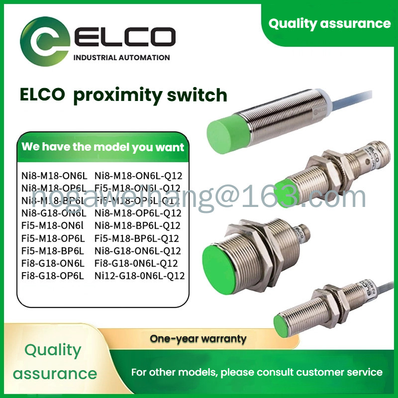 ELCO Proximity switch FI5-FI8-G18-OP6L-Q12ON6L NI8-M18-OD6L CP CND ตัว ...