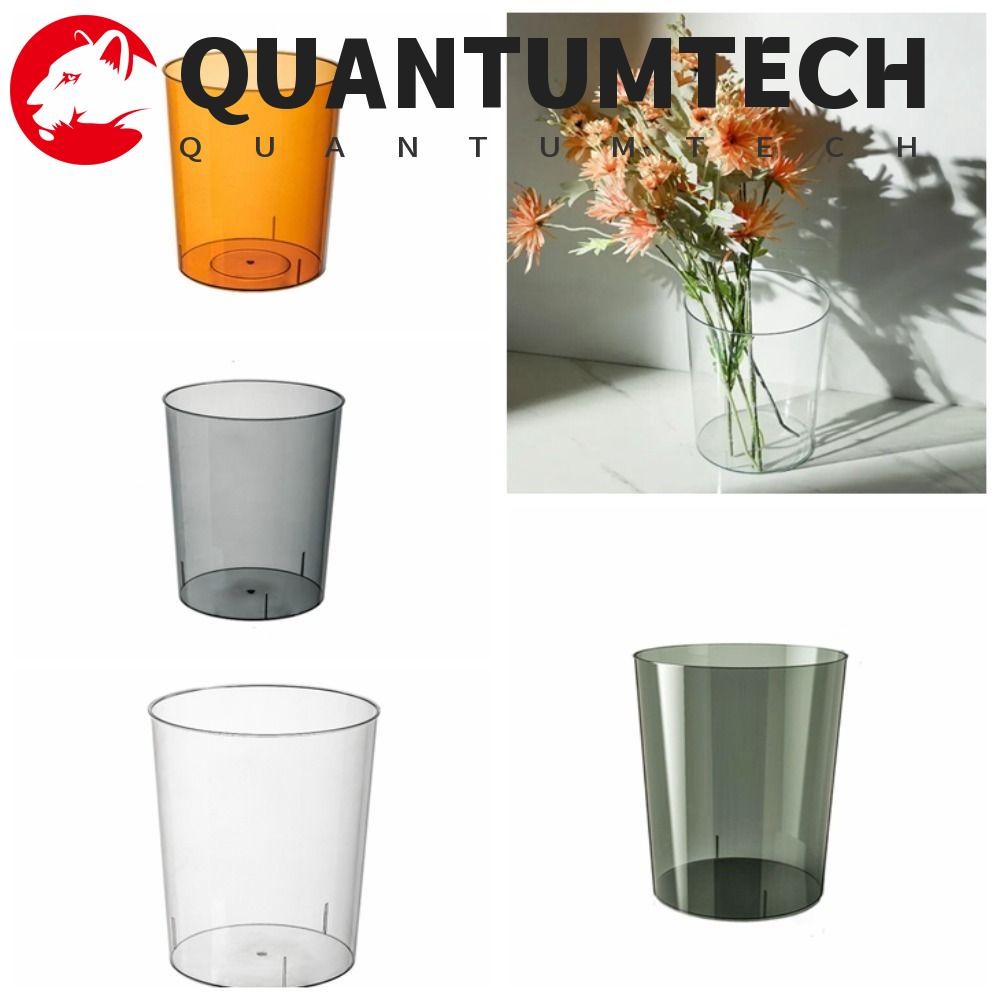 QUANTUMTECH ถังขยะโปร่งใส, PET Multi-functional ถังขยะ,คอนเทนเนอร์ Shatter-Resistant หนาตะกร้า ...