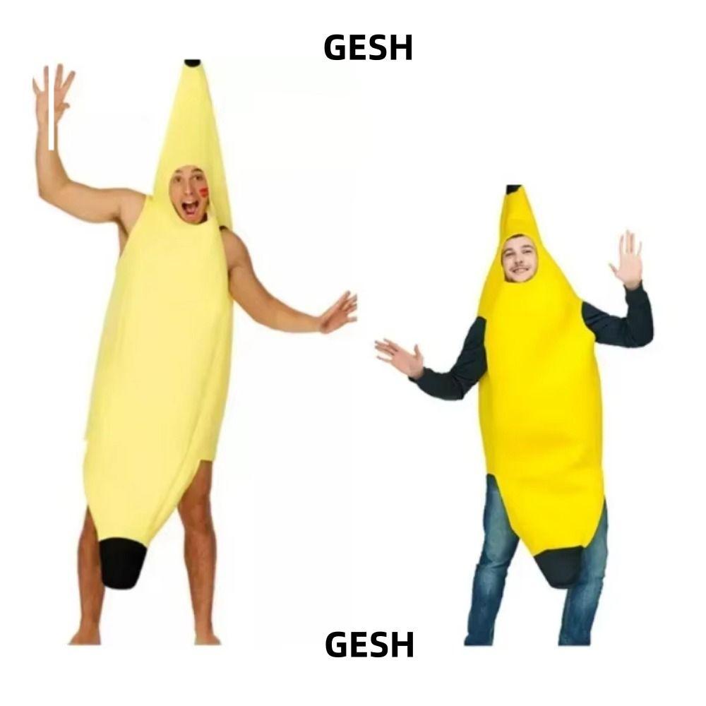 ชุดคอสเพลย์กล้วย GESH,อุปกรณ์ประกอบฉากจั๊มสูทผลไม้ตลกแปลกใหม่,ชุดกล้วย ...