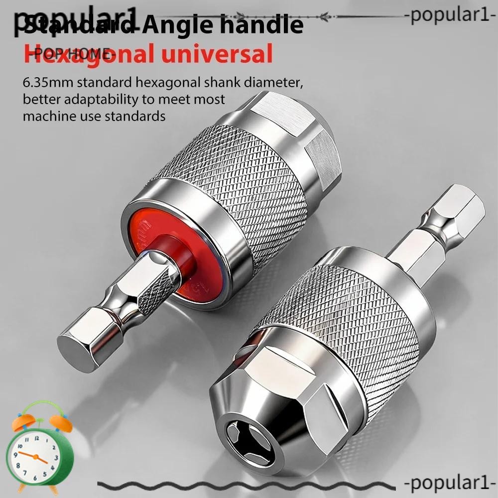 POPULAR Quick Change Chuck, 1/4 นิ้วหกเหลี่ยมจับเจาะ Chuck Adapter, 1.5 ...